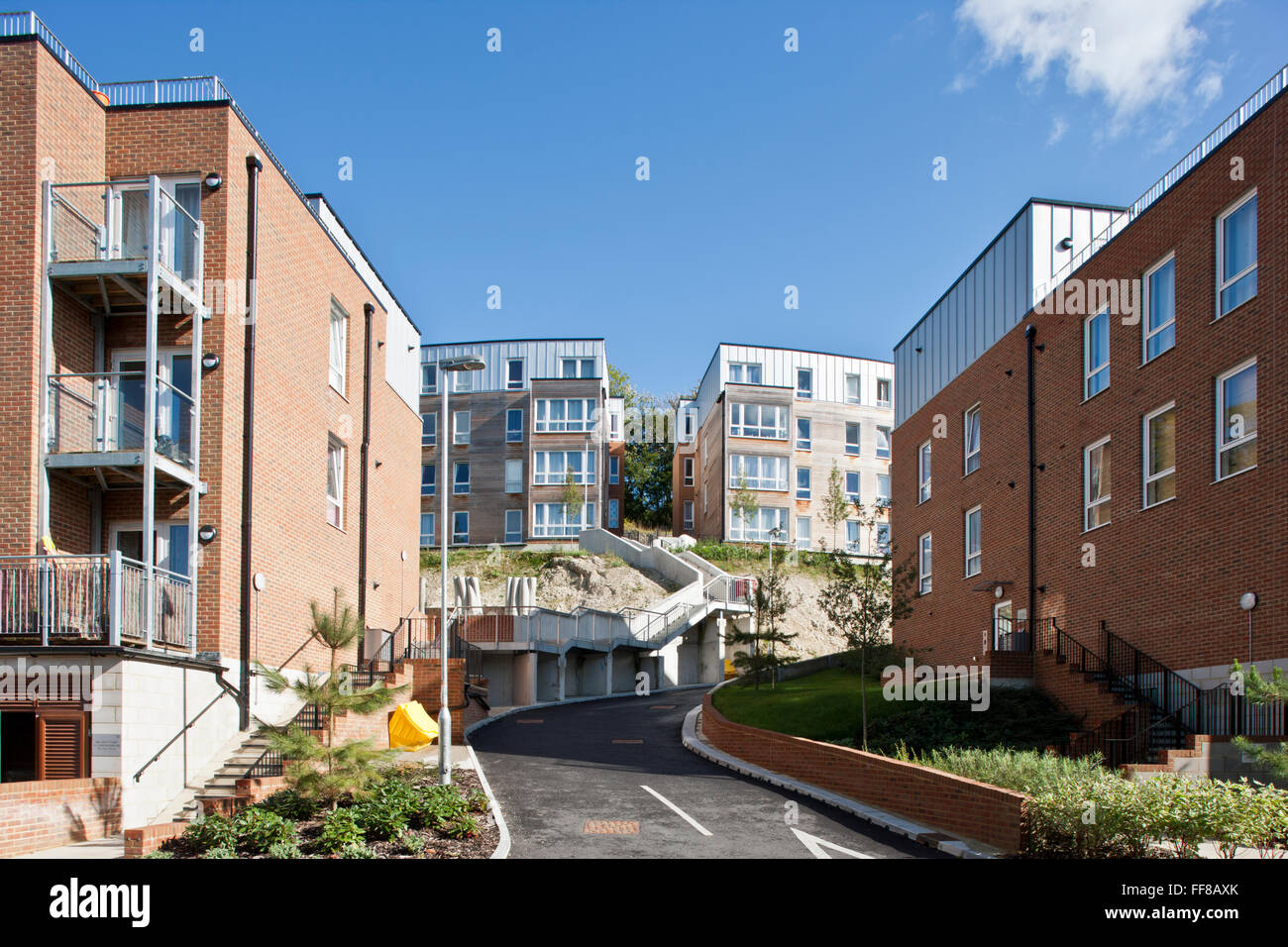 Apartment block Whyteleafe, Surrey, England Stock Photo - Alamy