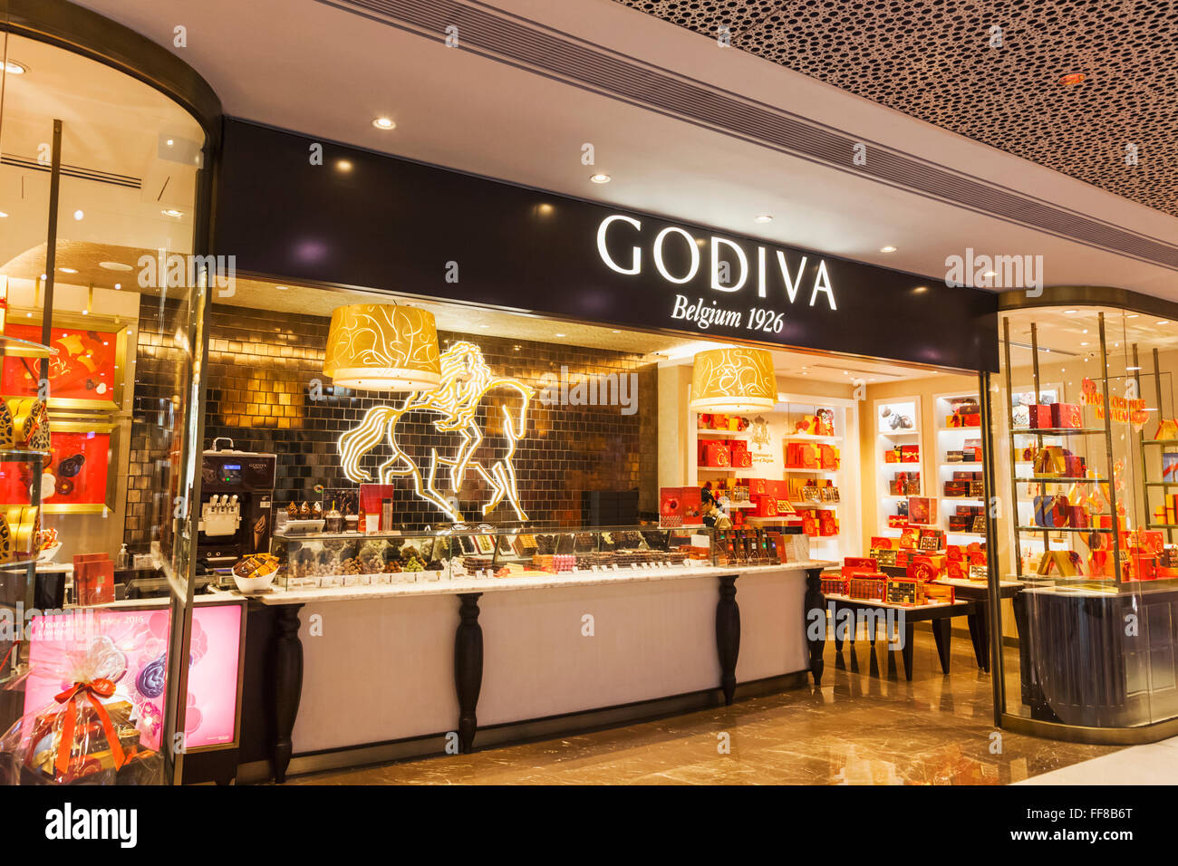 Godiva Store Interior