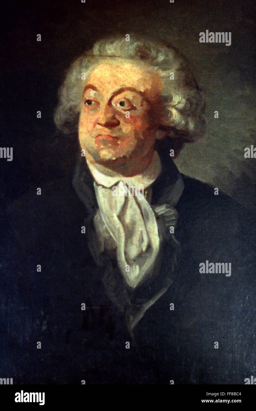 COMTE DE MIRABEAU /n(1749-1791). HonorΘ-Gabriel Riqueti. French orator ...