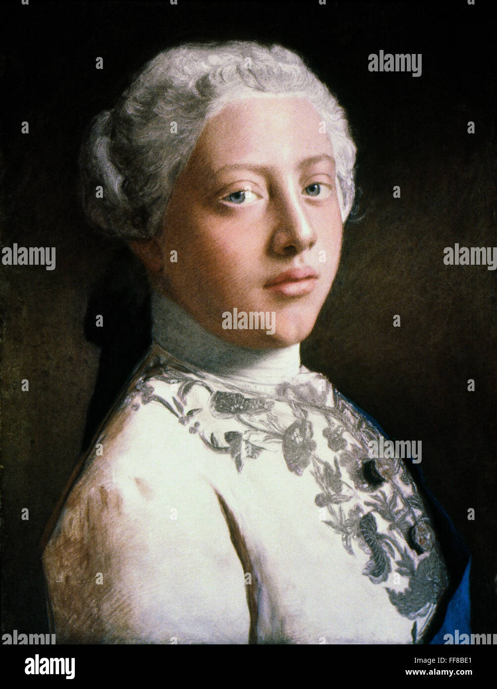 KING GEORGE III (1738-1820). /nKing of England, pictured when Prince of ...