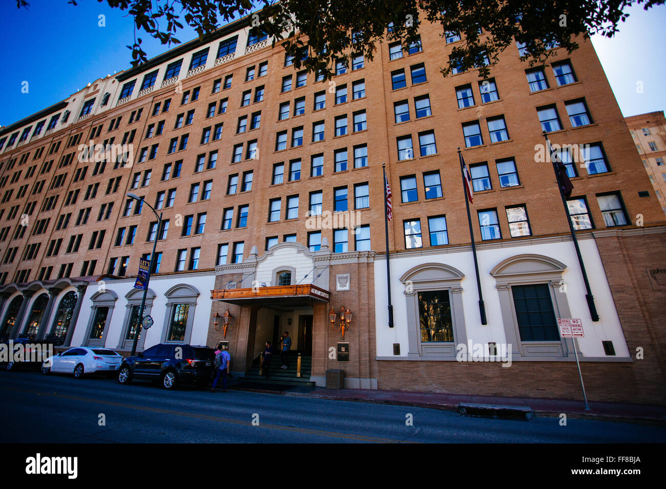 san antonio st anthony hotel Stock Photo - Alamy