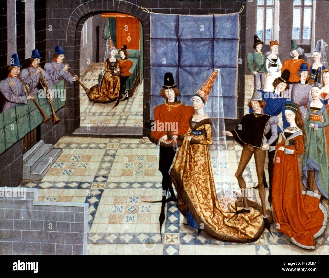 Medieval noble couple hi-res stock photography and images - Alamy