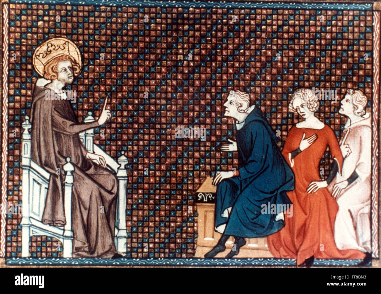 KING LOUIS IX OF FRANCE. /n(1214-1270). King of France, 1226-70 ...