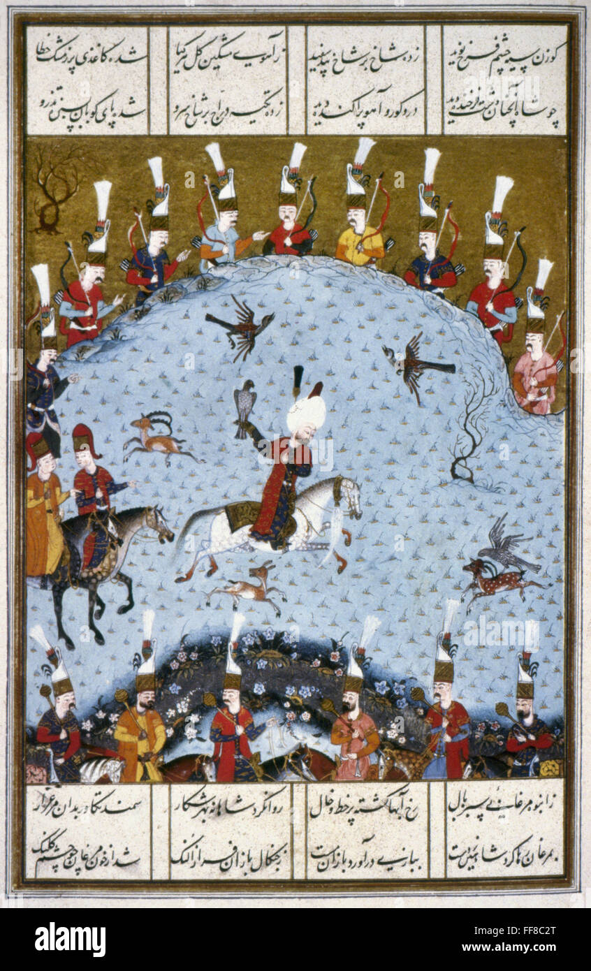 SULEIMAN THE MAGNIFICENT /n(c1494-1566). Sultan of the Ottoman Empire ...