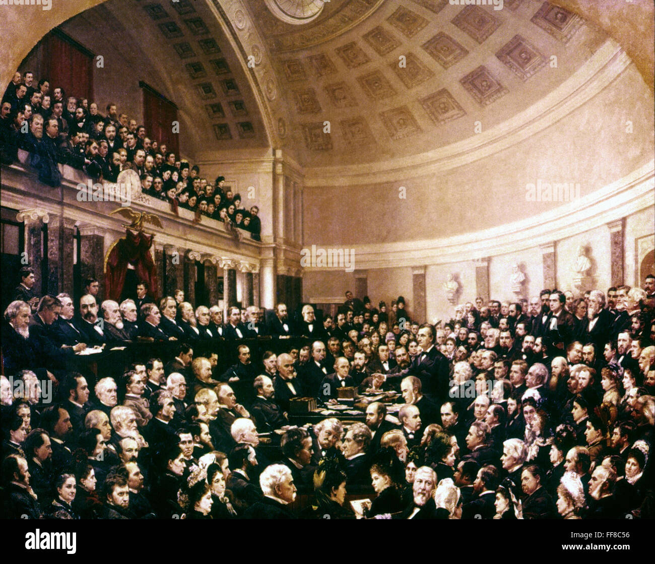 Electoral votes hayes hi-res stock photography and images - Alamy