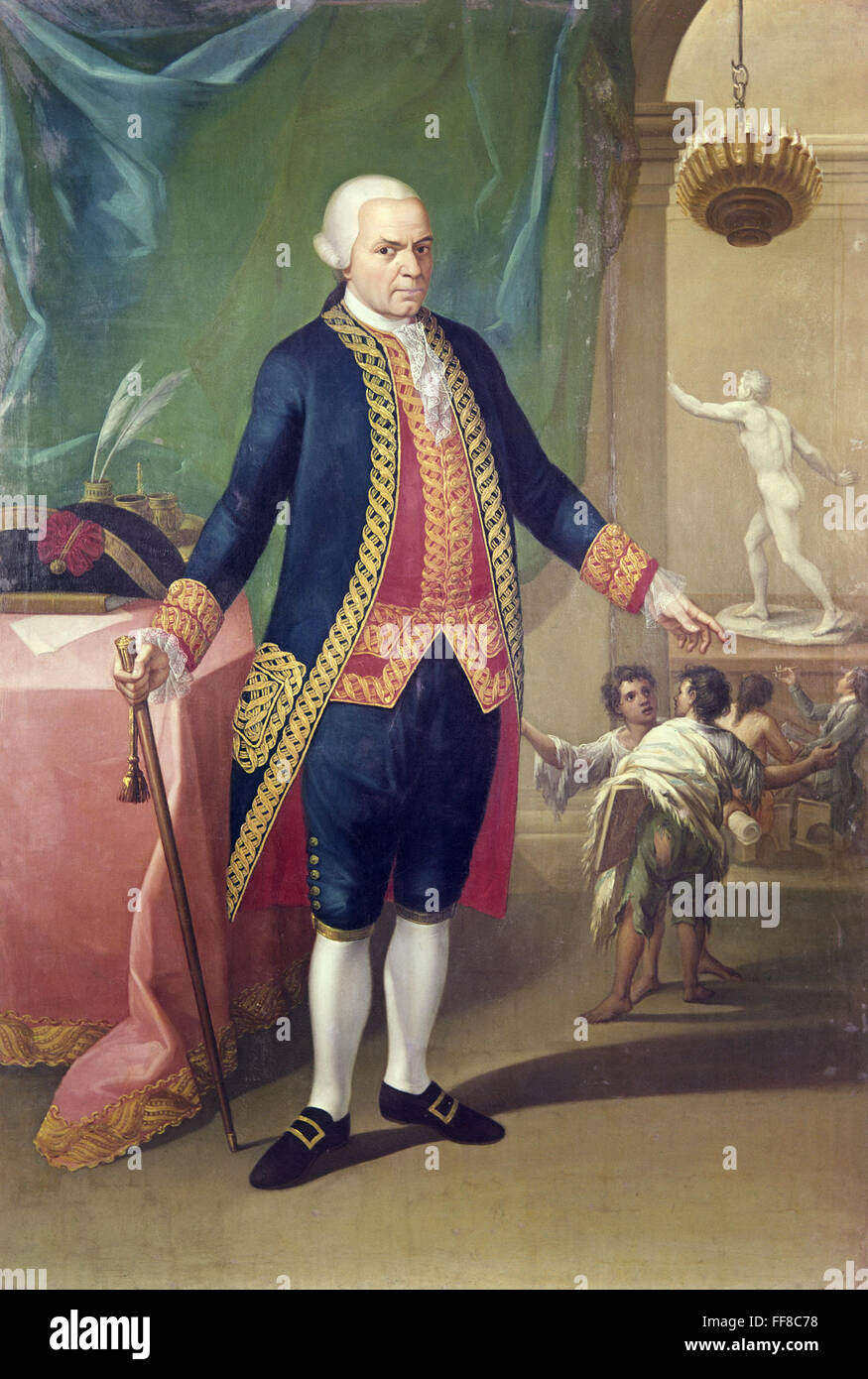 MEXICAN VICEROY, c1800. /nViceroy Don Matφas de Galvez, a supporter of ...