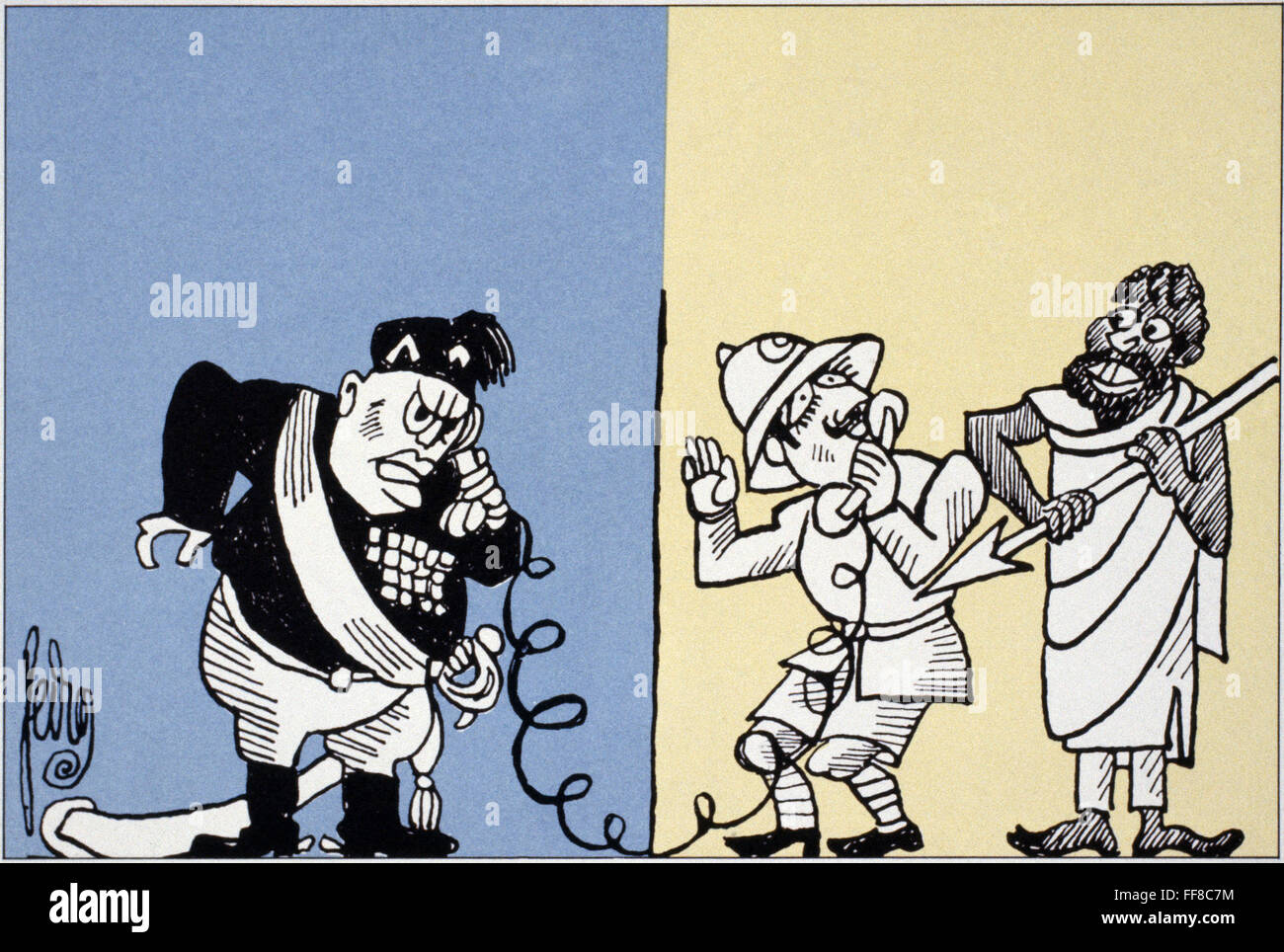 BENITO MUSSOLINI (1883-1945). /nItalian dictator. 'Everything is fine ...