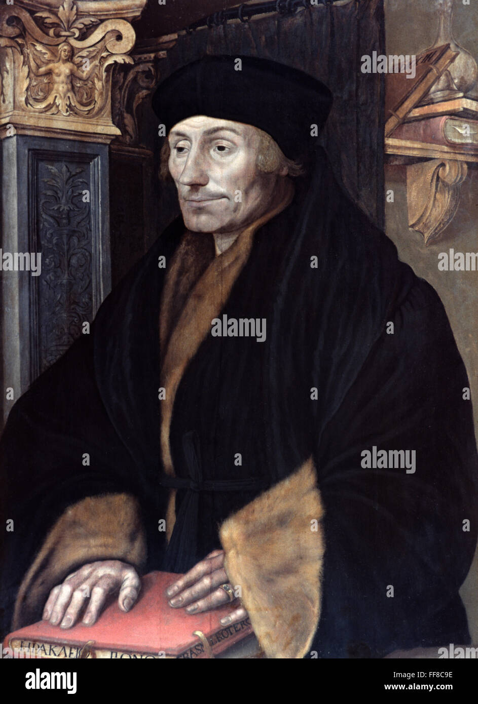 DESIDERIUS ERASMUS /n(1466?-1536). Known as Erasmus of Rotterdam. Dutch ...