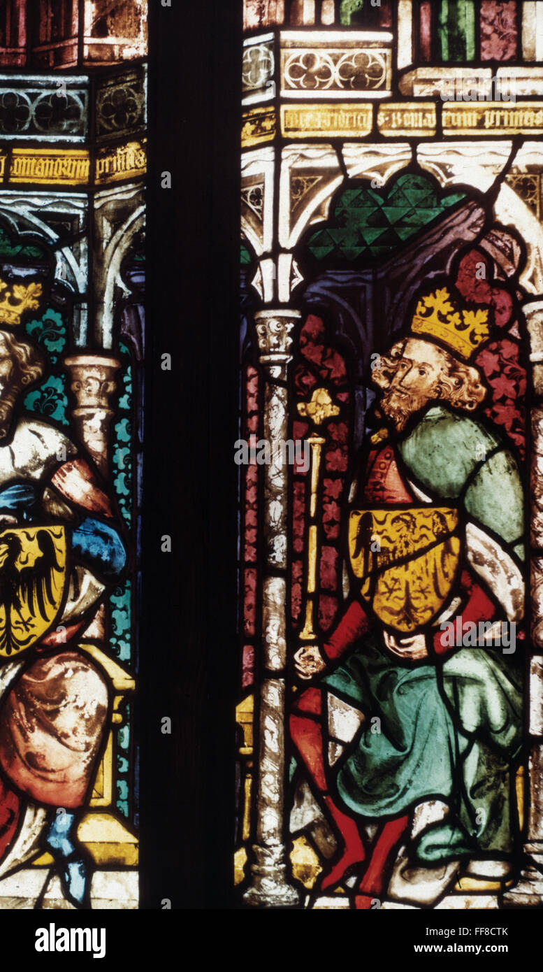 FREDERICK I (1123?-1190). /nKnown as Frederick Barbarossa. Holy Roman ...