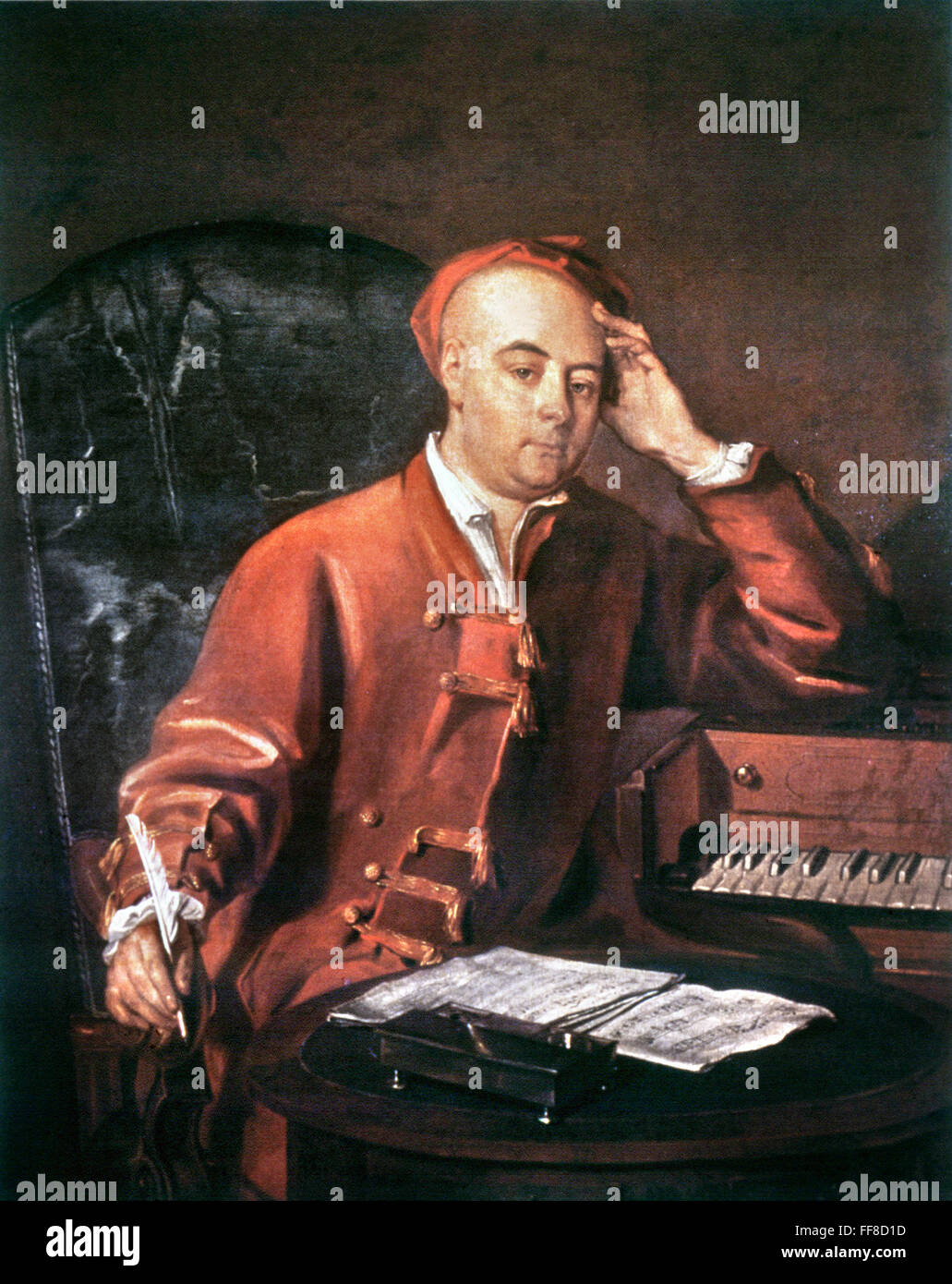 GEORGE FREDERICK HANDEL /n(1685-1759). German (naturalized British ...