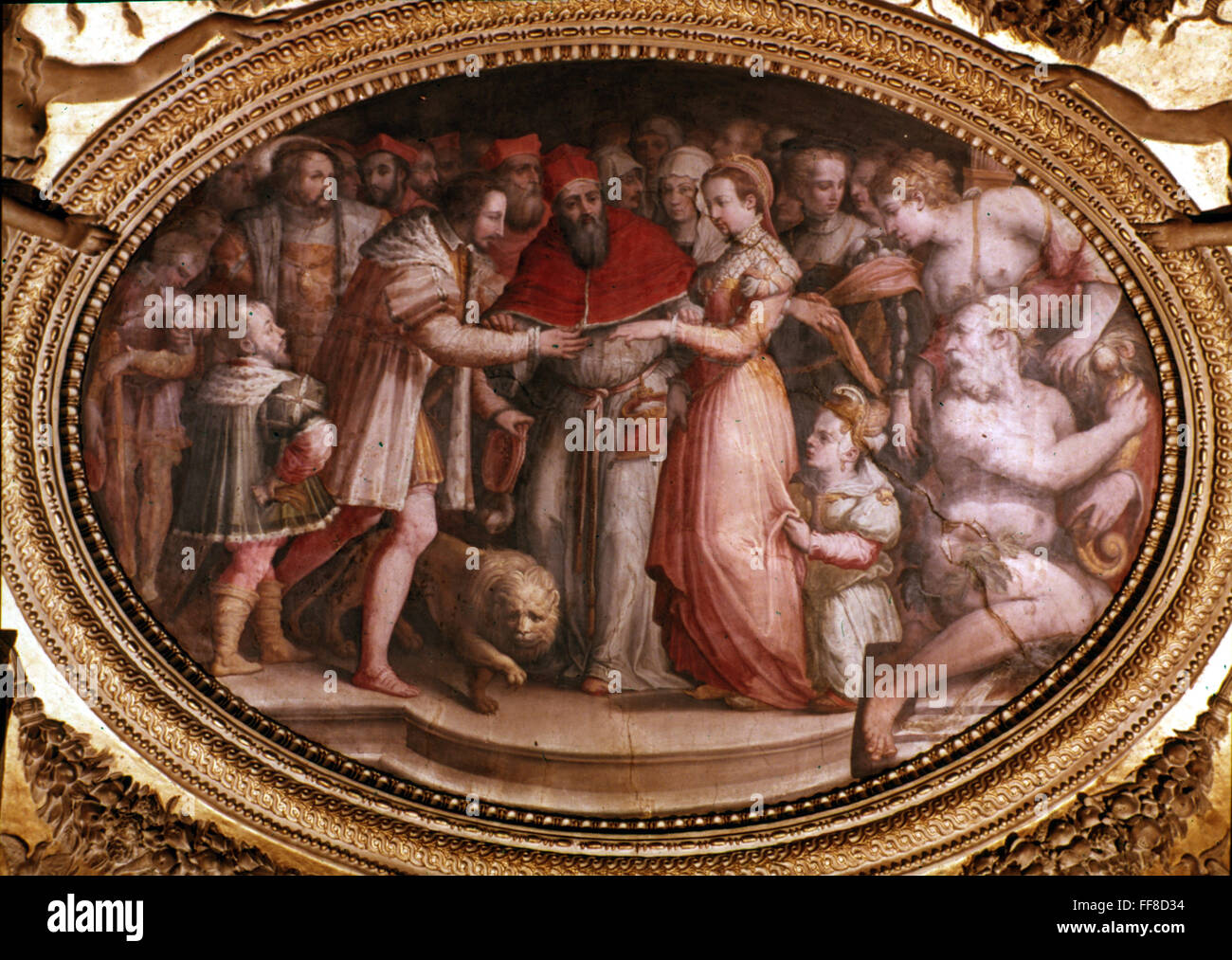 CATHERINE DE MEDICIS /n(1519-1589). Queen of France, 1547-1559. Pope ...
