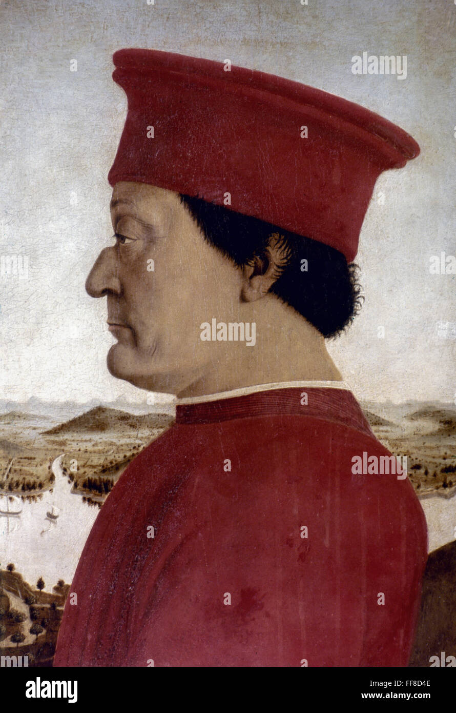 FEDERICO DA MONTEFELTRO (1422-1482)./nItalian condottieri and Duke of ...