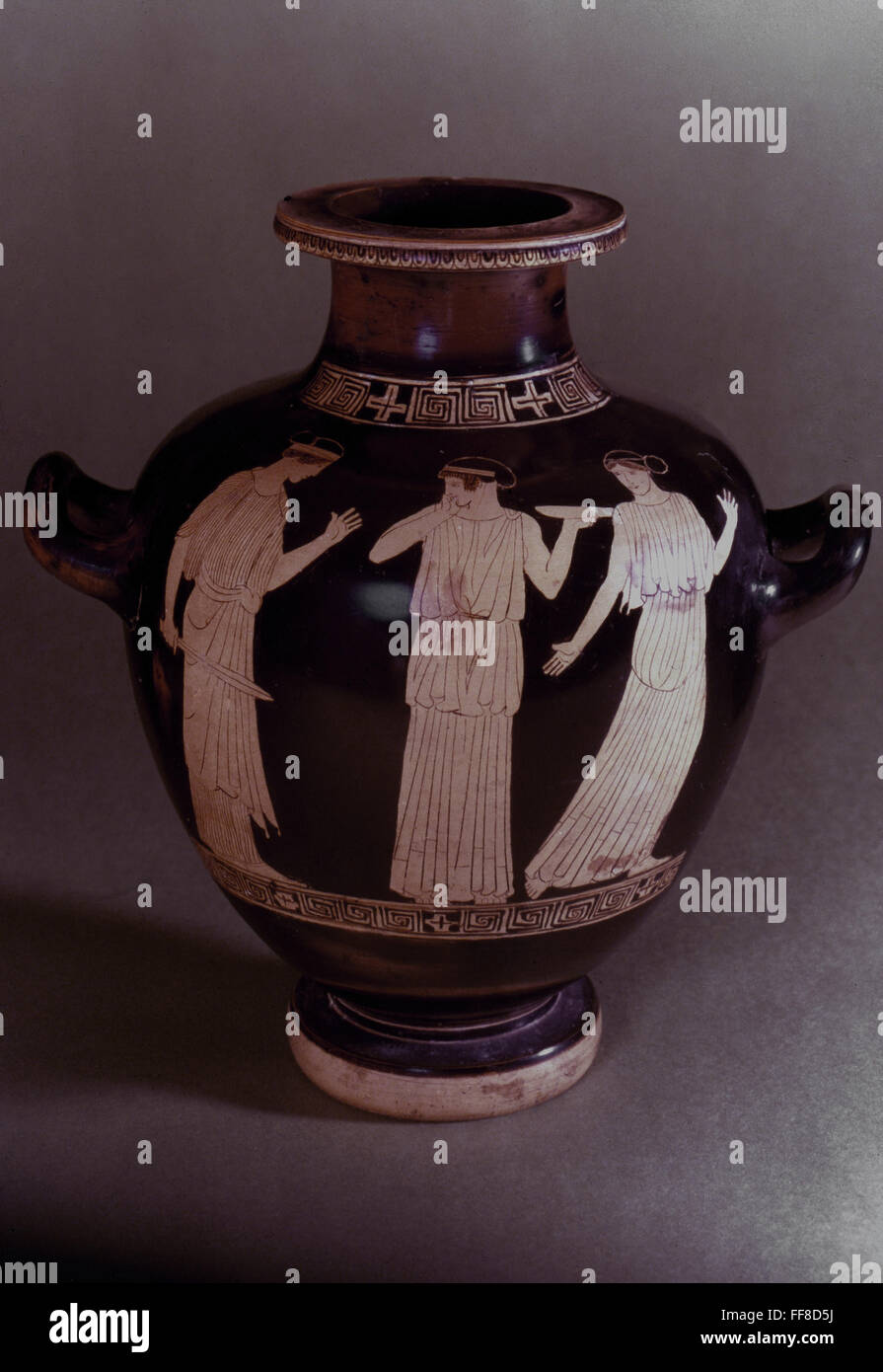 GREEK VASE: MEDEA. /nAttic red-figured hydria by 'Villa Giulia Painter ...