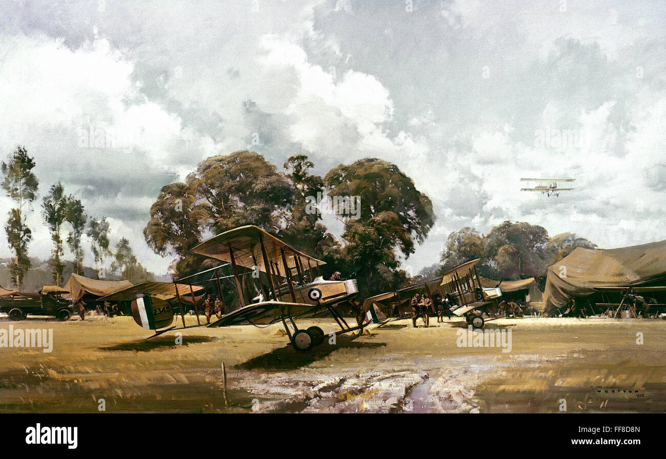 WORLD WAR I: AIRCRAFT. /nWorld War I Aircraft. The Gunbus (Vickers FB5 ...