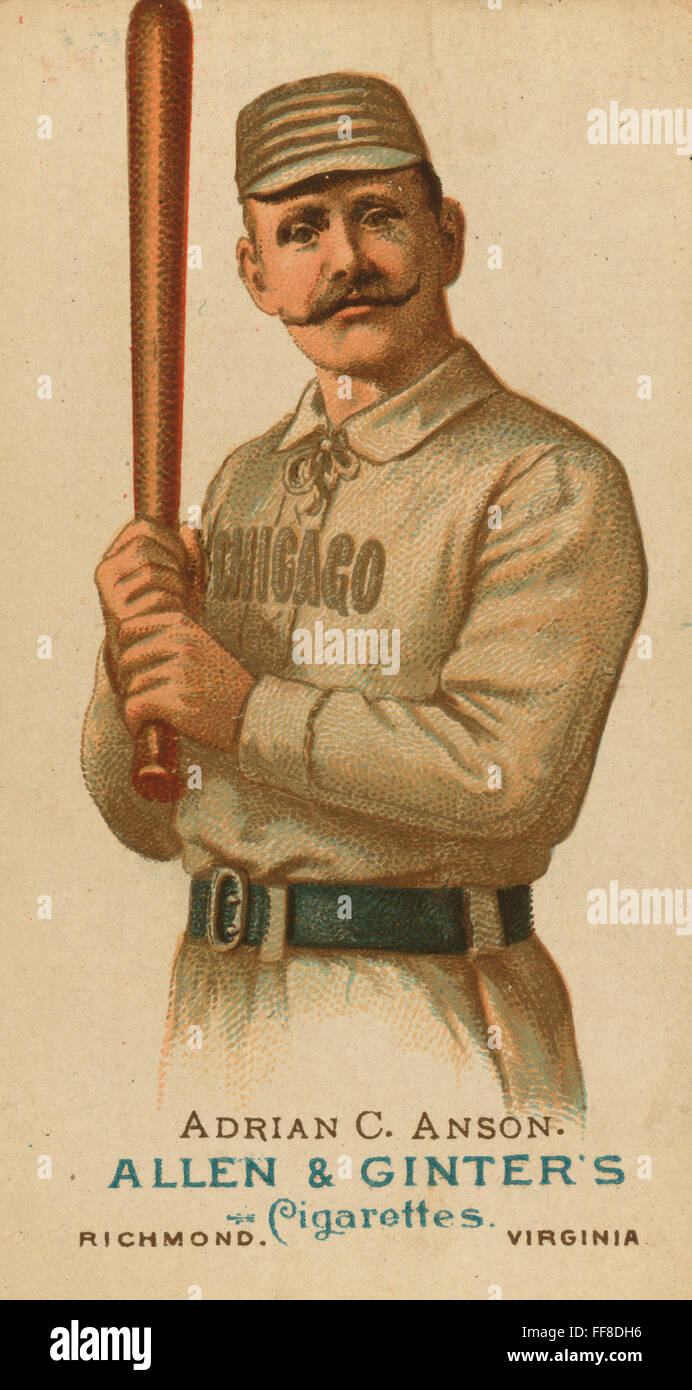 CAP ANSON (1851-1922). /nAdrian Constantine Anson, known as 'Cap ...