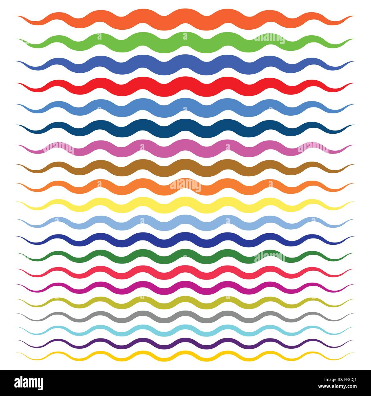 Thick Wavy Line Clip Art