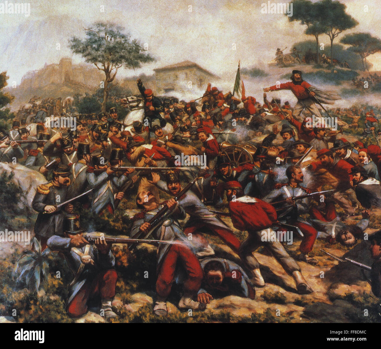 GIUSEPPE GARIBALDI /n(1807-1882). Italian nationalist and military ...