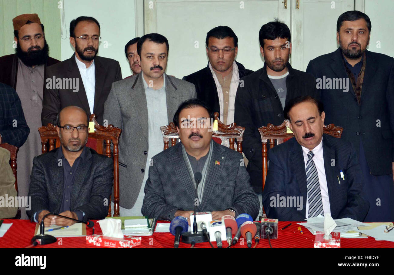 Balochistan Minister for Health, Mir Rehmat Saleh Baloch addresses to ...