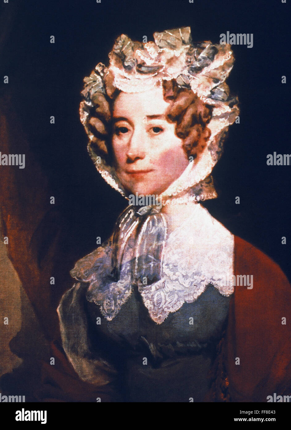 LOUISA CATHERINE ADAMS /n(1775-1852). Wife of President John Quincy ...