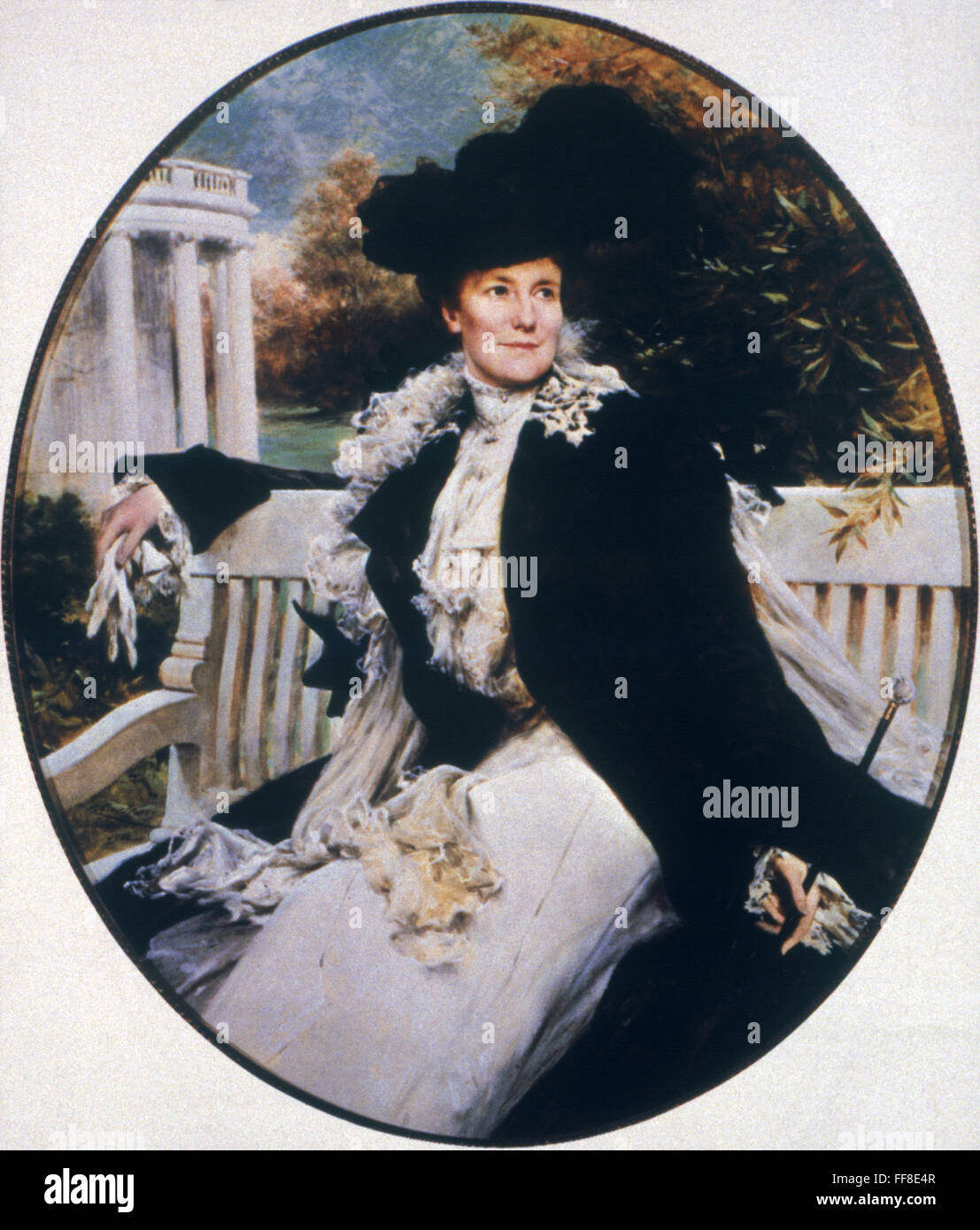 EDITH ROOSEVELT (1861-1948). /nWife of Theodore Roosevelt, 26th ...
