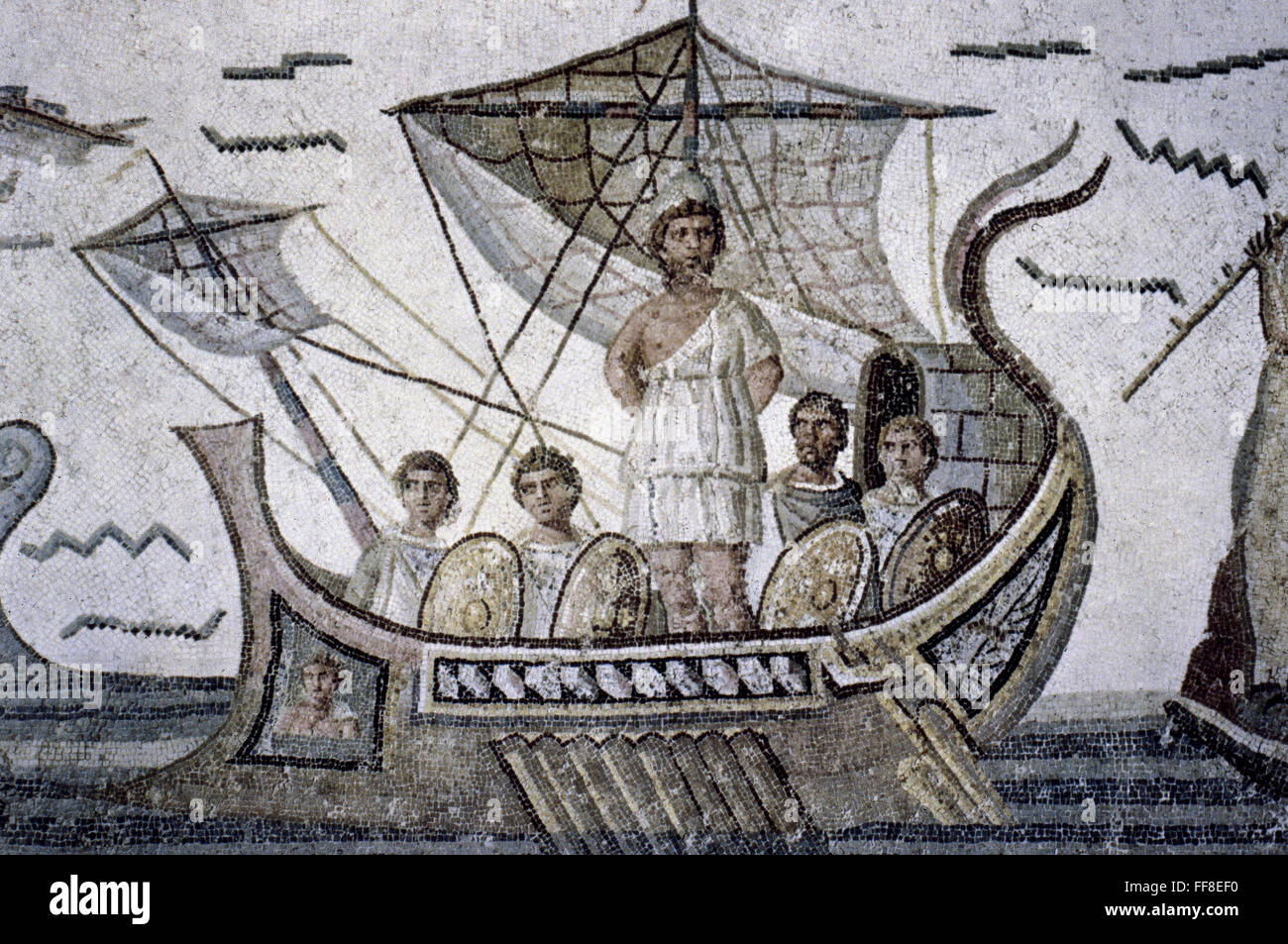 ODYSSEUS/ULYSSES: SIRENS. /nUlysses and his companions passing the Isle ...