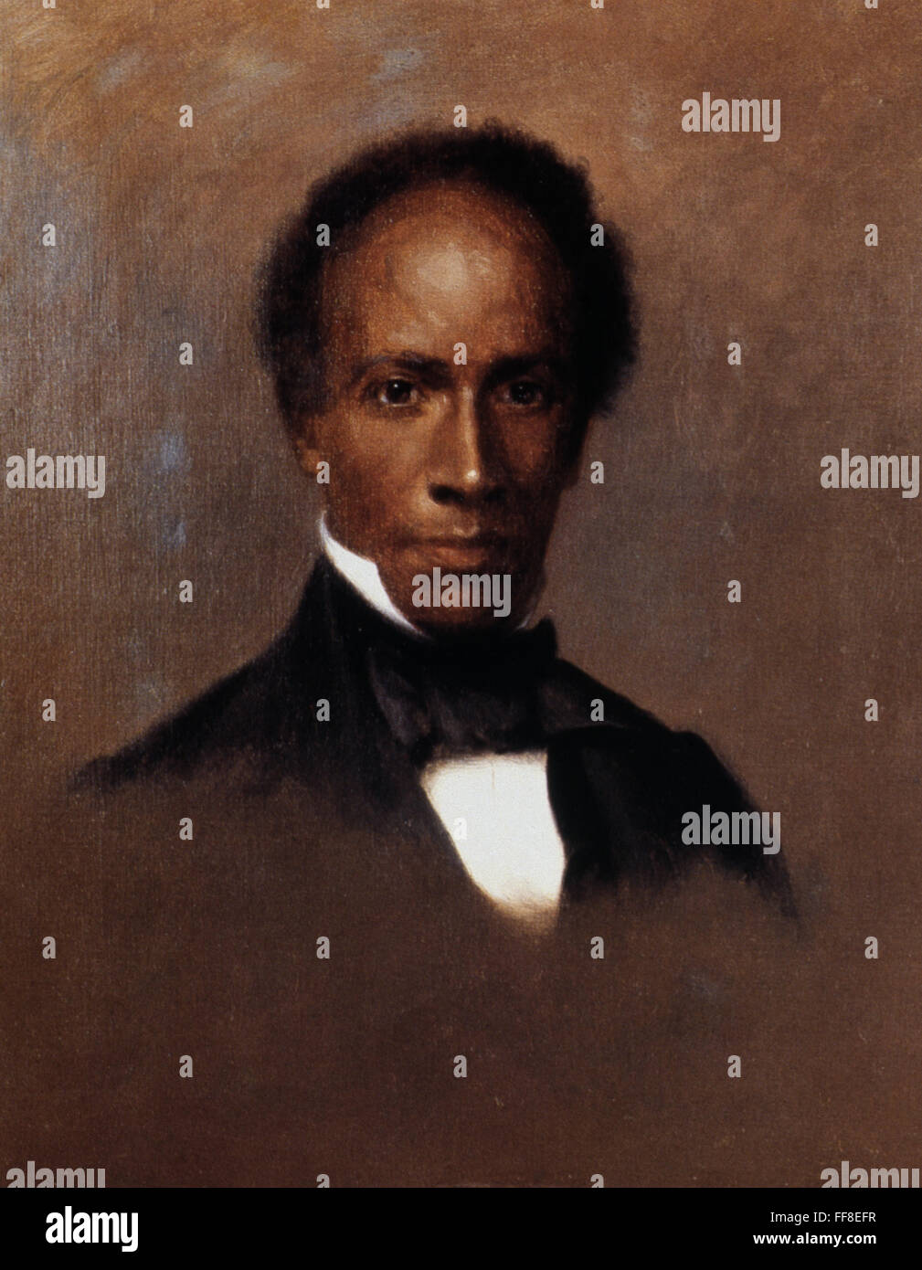 EDWARD JAMES ROYE /n(1815-1872). Liberian (American-born) merchant and ...