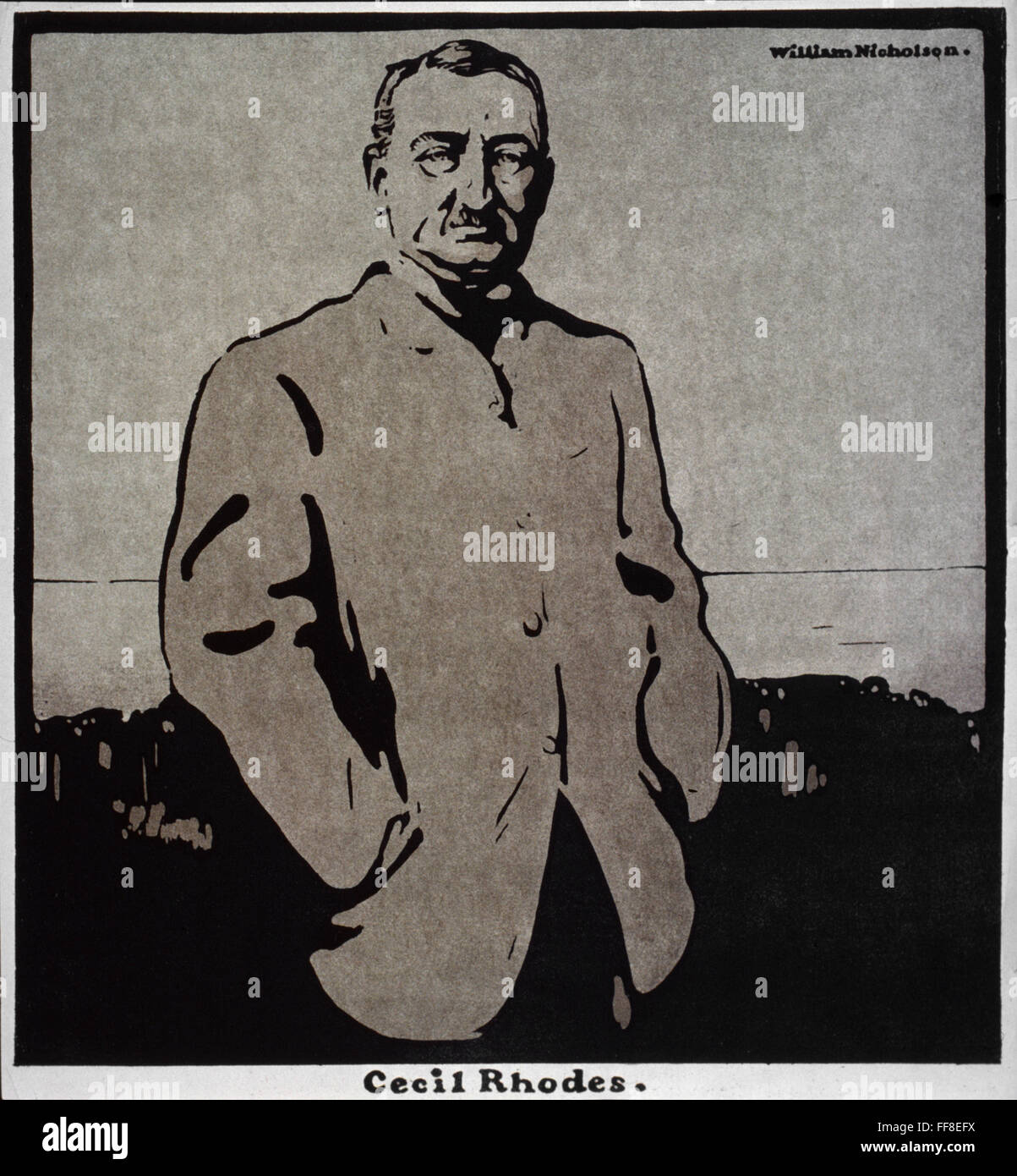 CECIL JOHN RHODES /n(1853-1902). British colonial administrator and ...