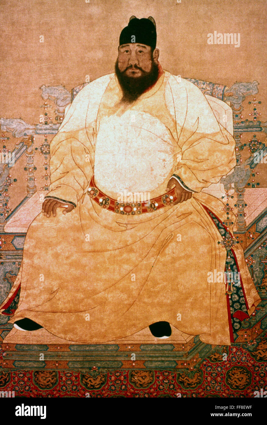 Ming emperor portrait hi-res stock photography and images - Alamy