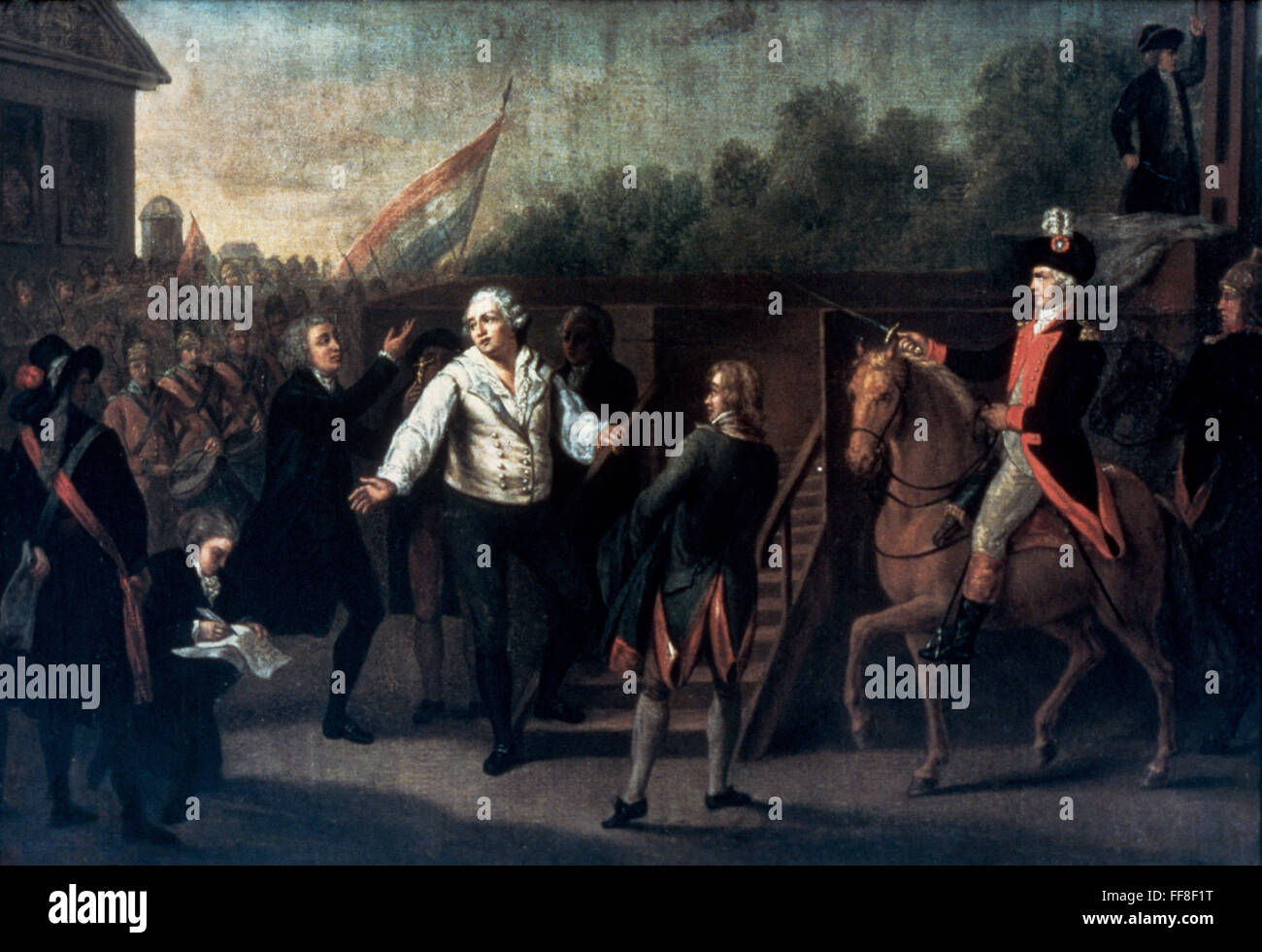 KING LOUIS XVI: EXECUTION. /nExecution of King Louis XVI of France, 21 ...