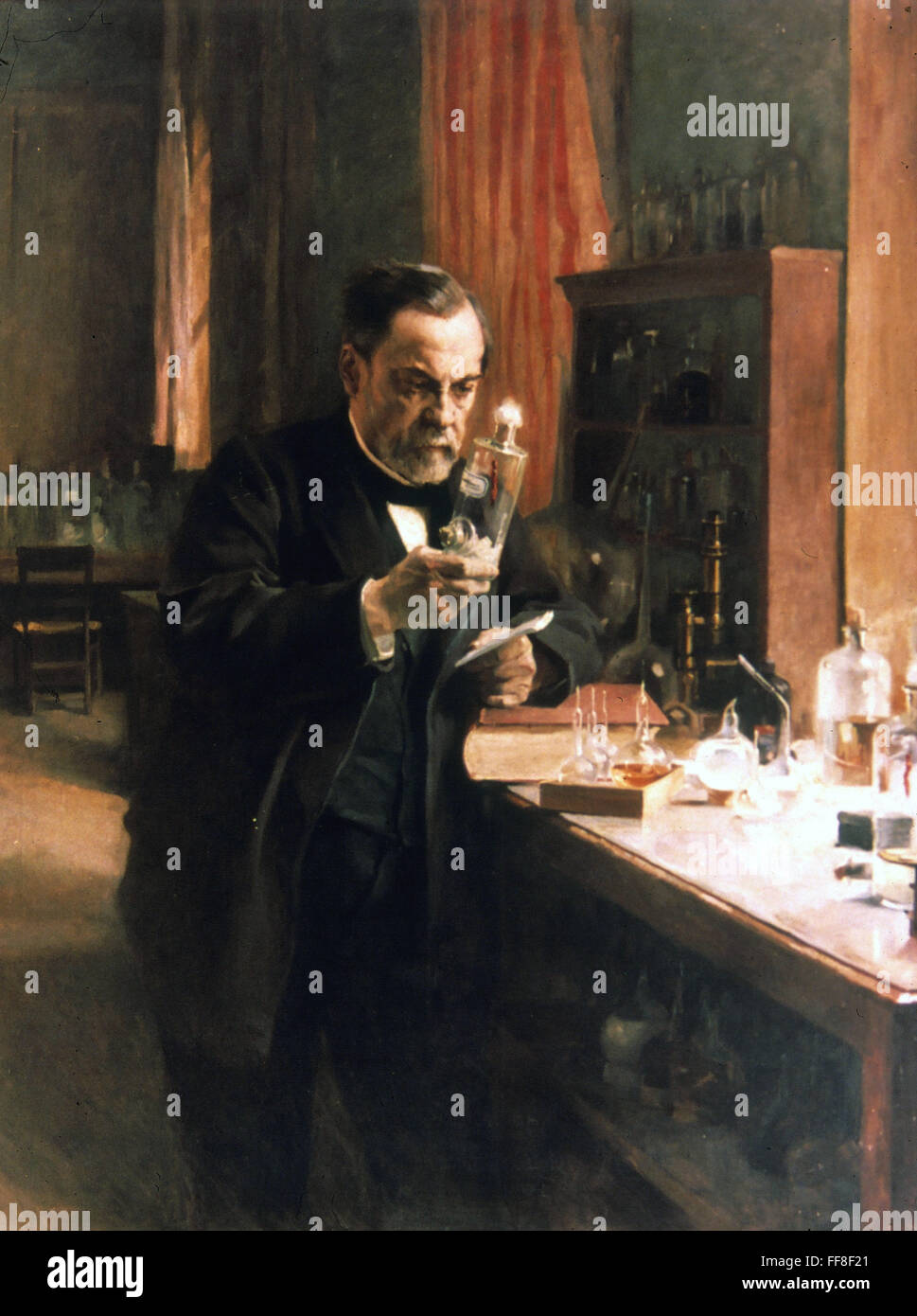 LOUIS PASTEUR (1822-1895). /nFrench chemist and microbiologist. Pasteur ...