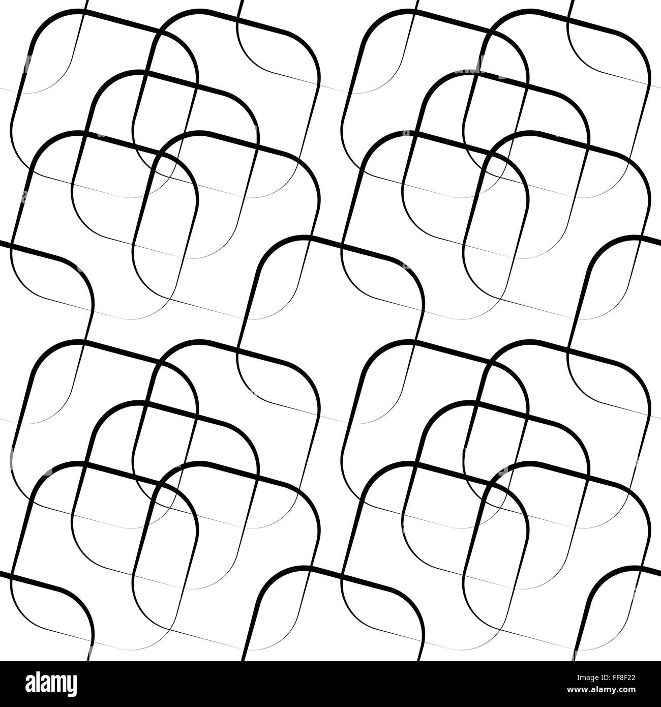 Squares abstract repeatable geometric pattern. monochrome background ...
