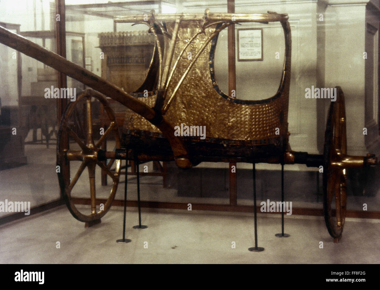 EGYPTIAN CHARIOT. /nChariot of an Egyptian pharoah Stock Photo - Alamy