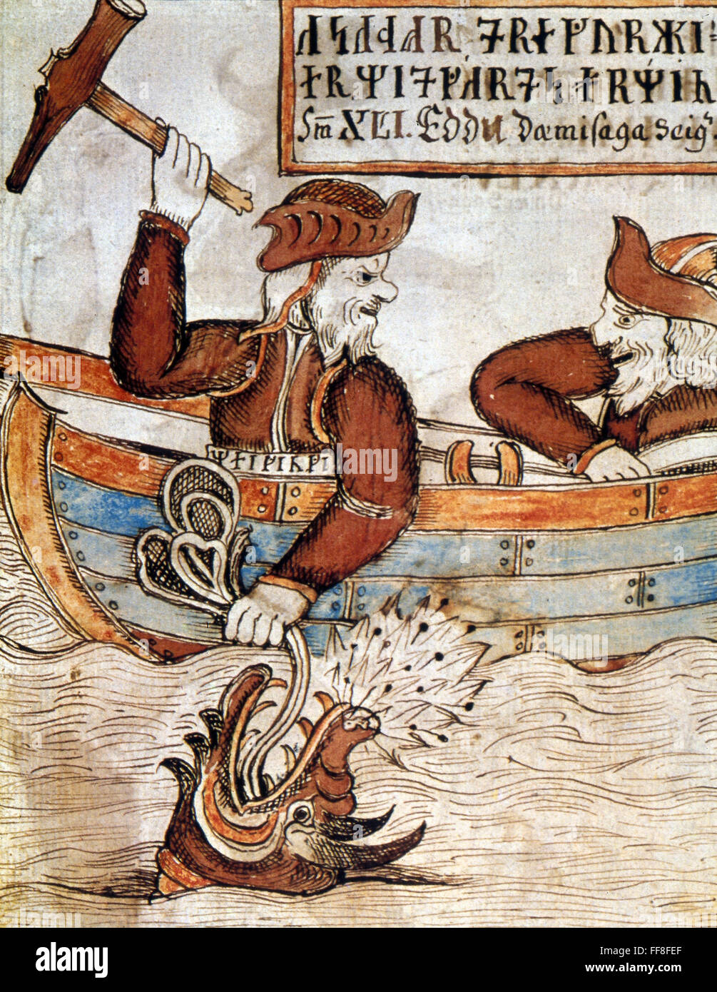 Thor norse god edda hi-res stock photography and images - Alamy