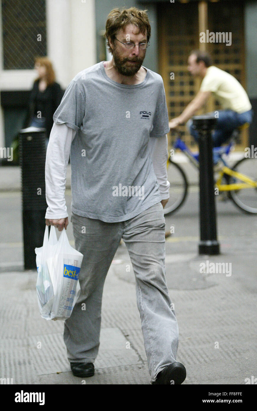 David Threlfall out and about in London 3 pics (credit image©Jack ...