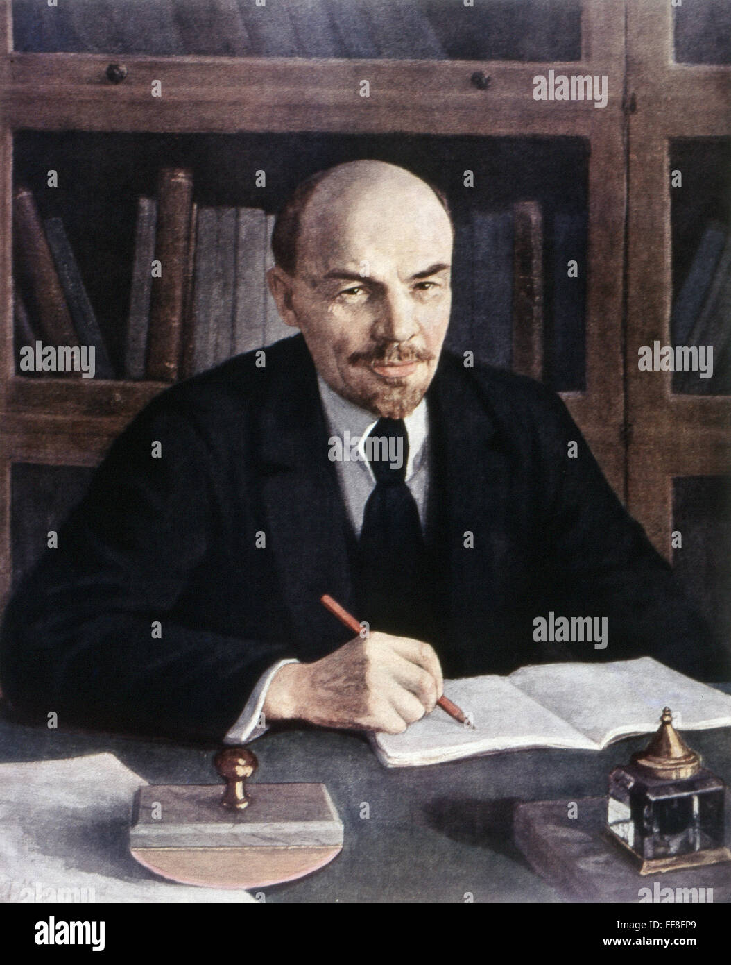 VLADIMIR LENIN (1870-1924). /nVladimir Ilich Ulyanov, known as Lenin ...