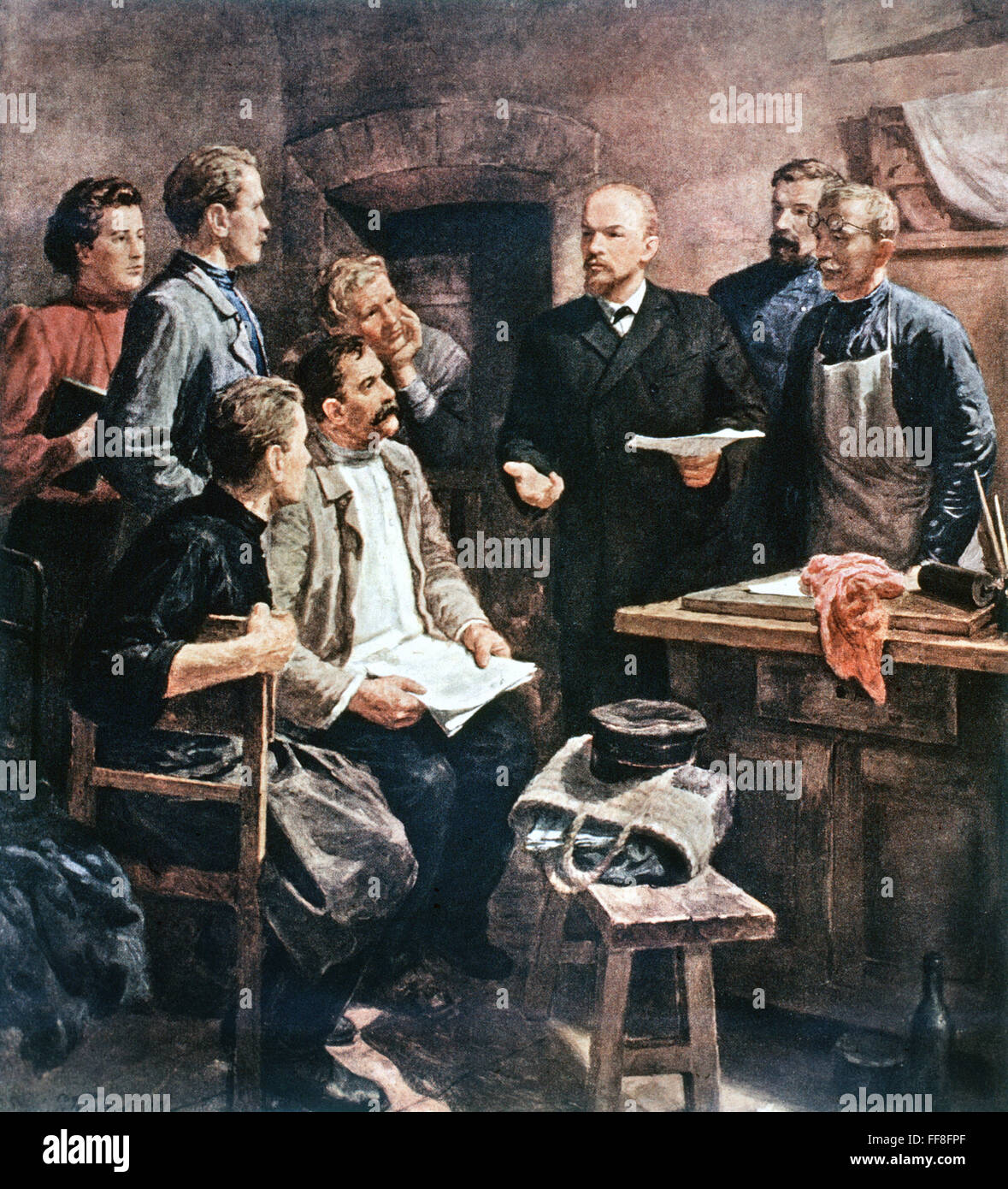 VLADIMIR LENIN (1870-1924). /nVladimir Ilich Ulyanov, known as Lenin ...