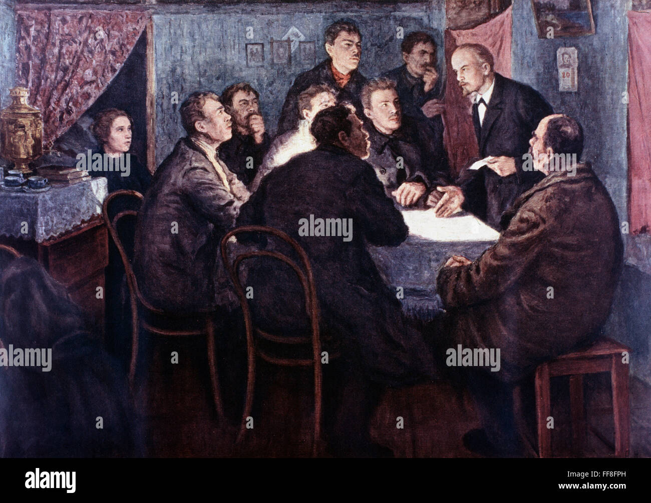 VLADIMIR LENIN (1870-1924). /nVladimir Ilich Ulyanov, known as Lenin ...