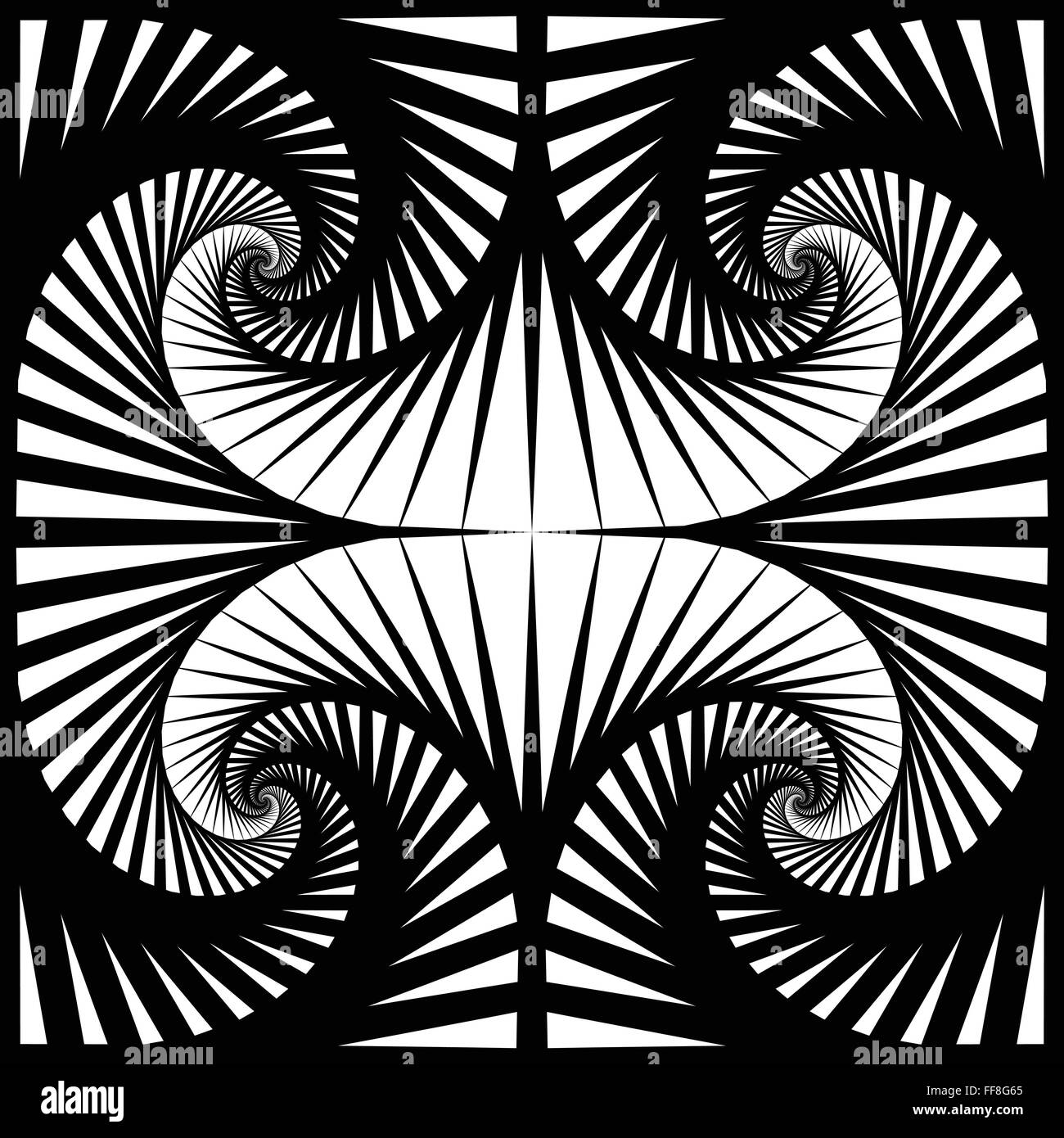 Continuous mirrored Stock Vector Images - Alamy