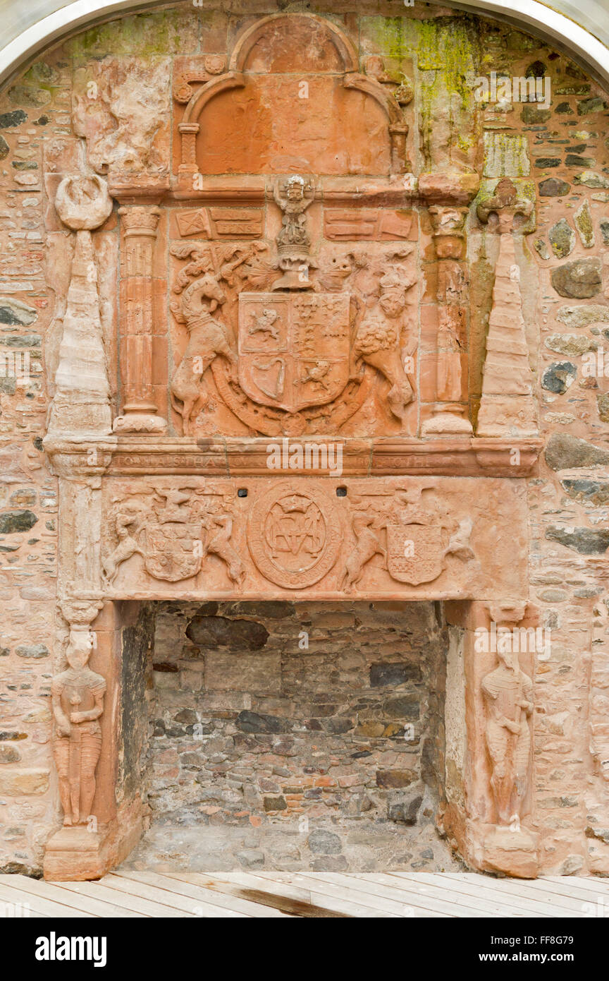 Medieval fireplace hi-res stock photography and images - Alamy