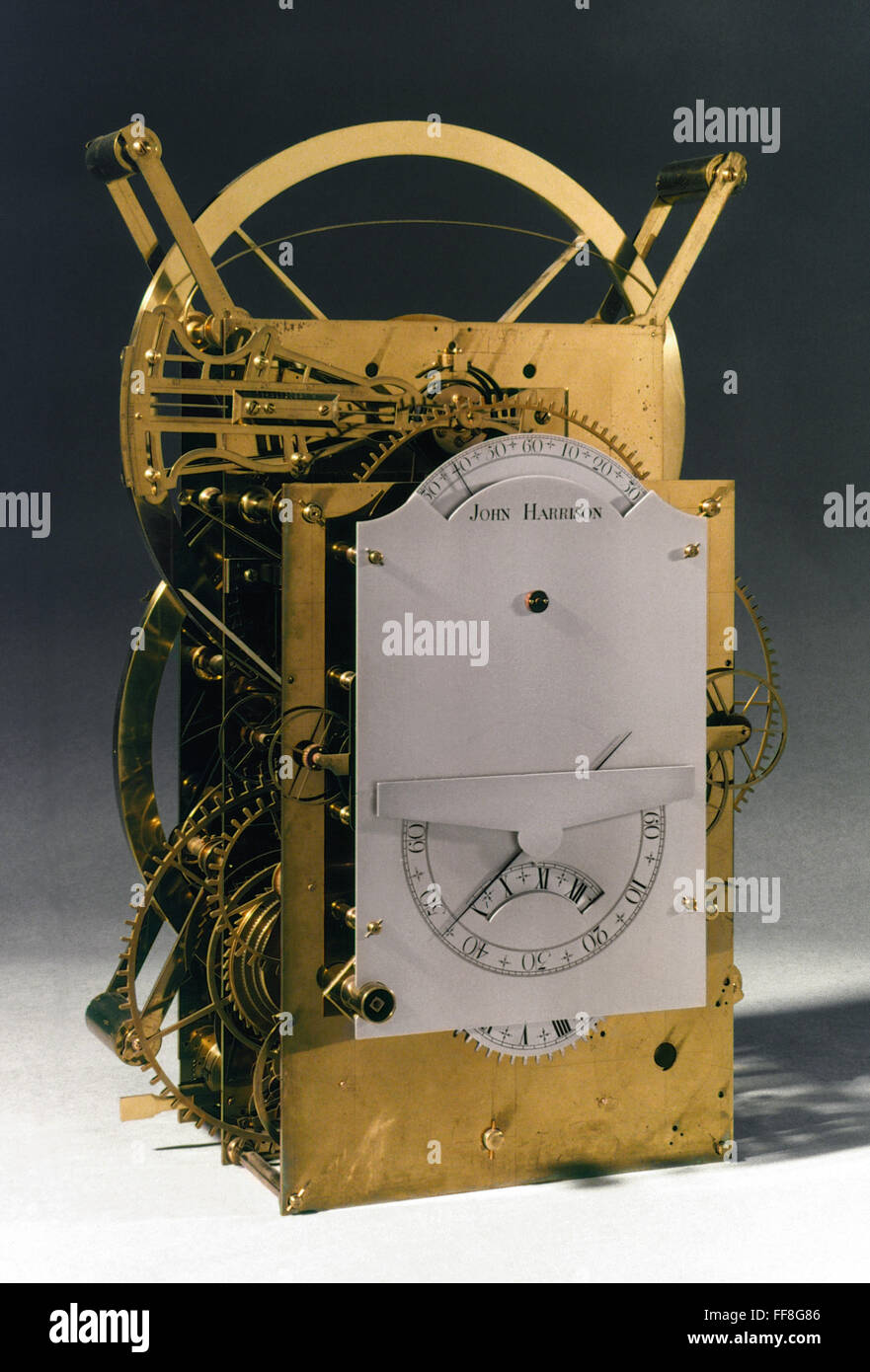 HARRISON'S TIMEKEEPER, 1757. /nJohn Harrison's Marine Timekeeper No. 3 ...