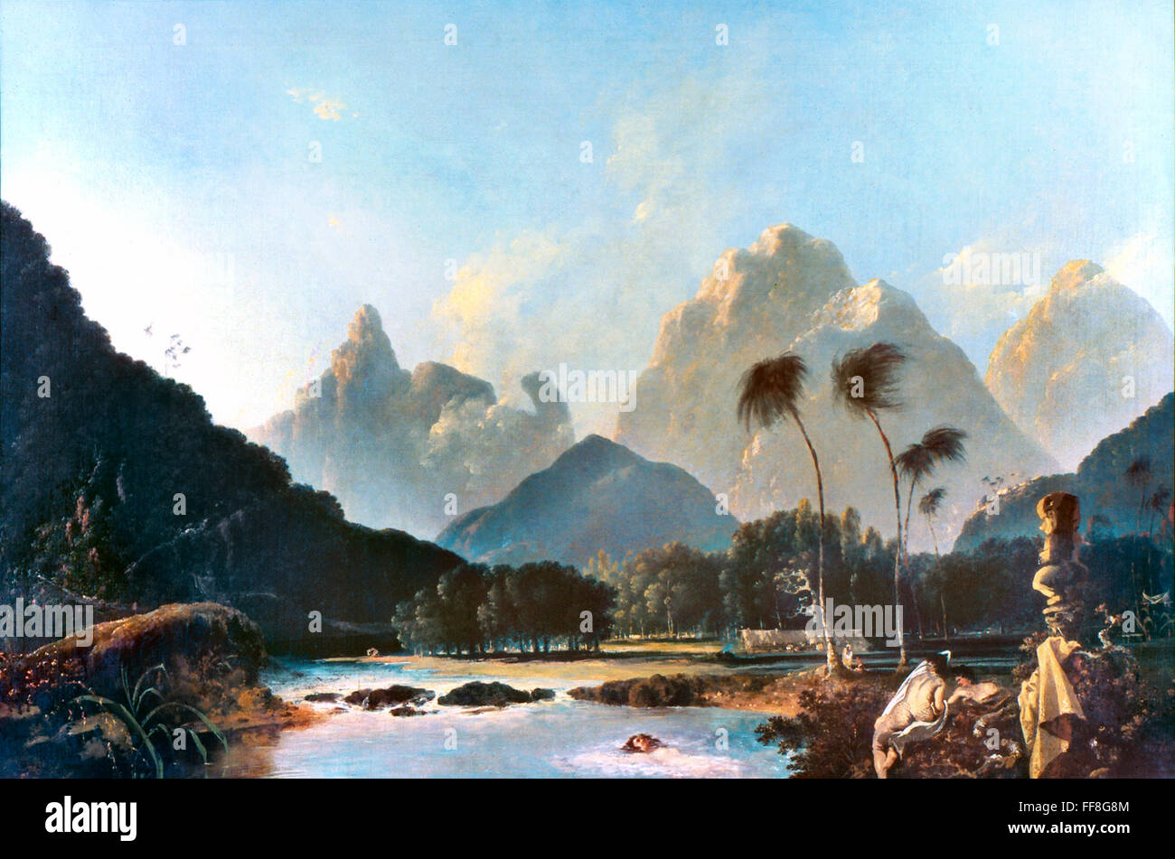 Captain cook tahiti hi-res stock photography and images - Alamy