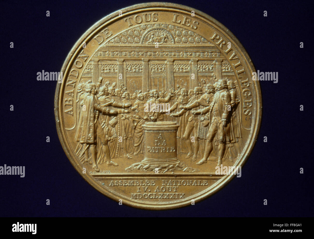 4 august 1789 hi-res stock photography and images - Alamy