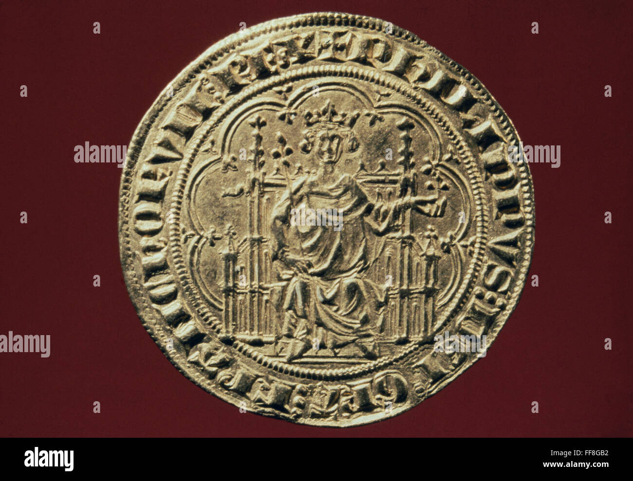 KING PHILIP IV OF FRANCE /n(1268-1314). Known as Philip the Fair. King ...
