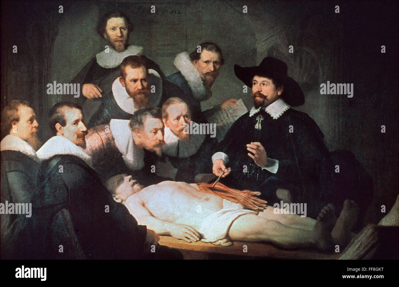 REMBRANDT: ANATOMY, 1632. /nThe Anatomy Lesson of Dr. Nicolaas Tulp ...