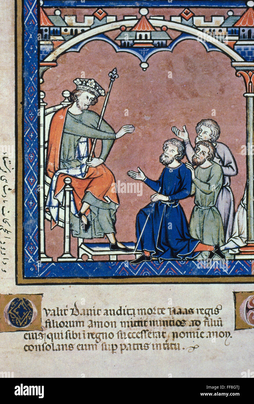 KING DAVID. /nDavid sending ambassadors with condolences to Hanun, King ...