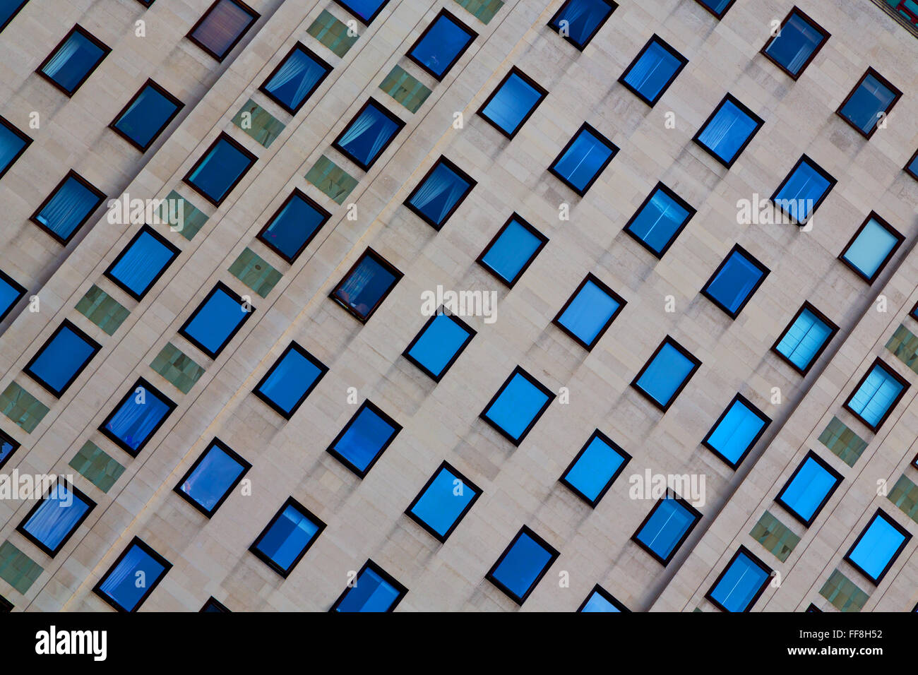 windows in the city of london home and office skyscraper building Stock ...