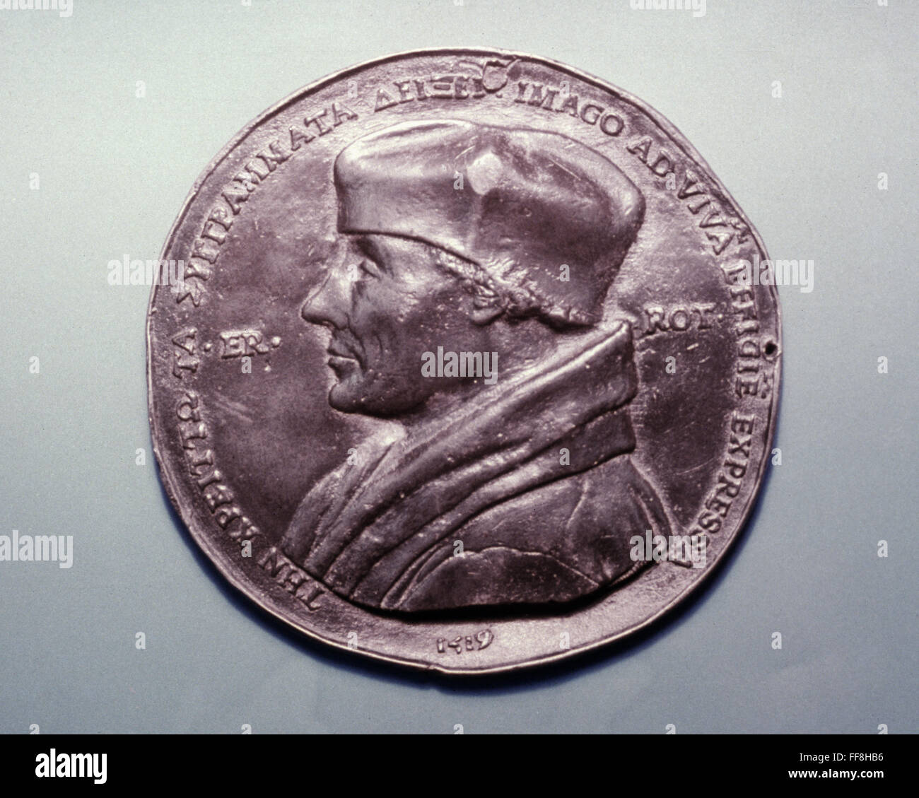 DESIDERIUS ERASMUS /n(1466?-1536). Known as Erasmus of Rotterdam. Dutch ...