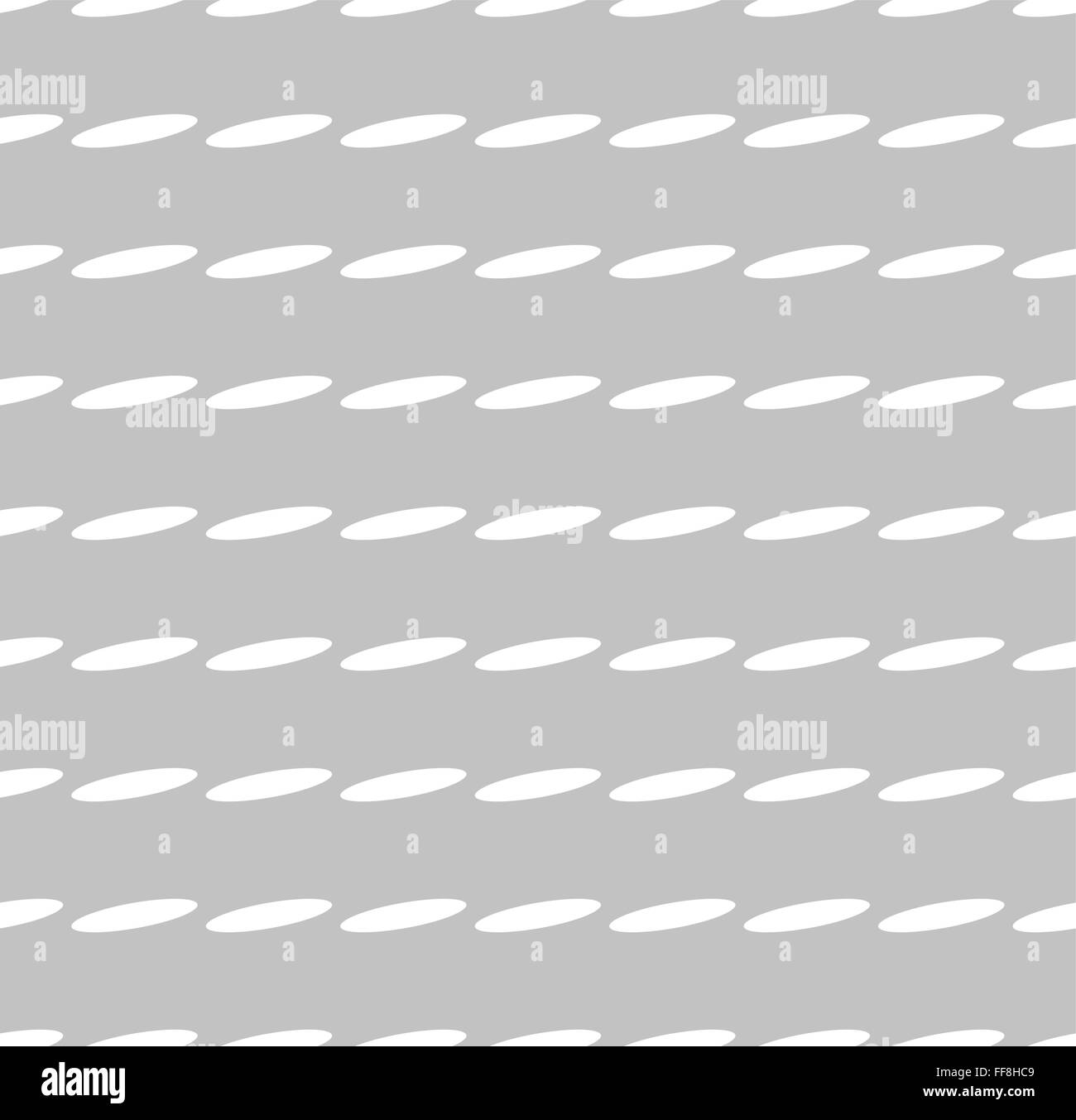 Grayscale minimal pattern with white oval shapes Stock Vector Image ...