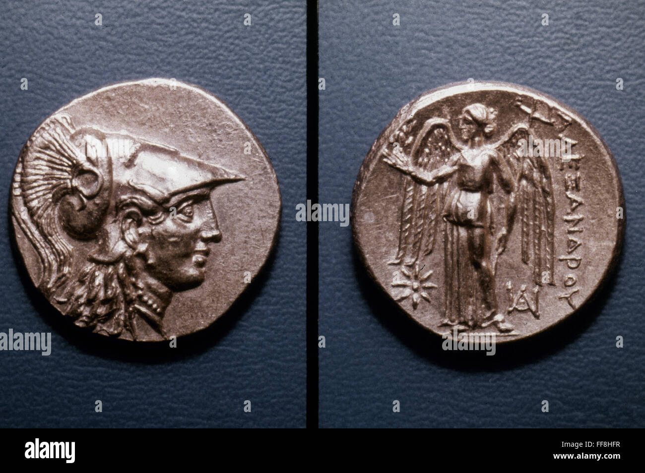 ALEXANDER THE GREAT COIN. /nGold stater of Alexander the Great of ...