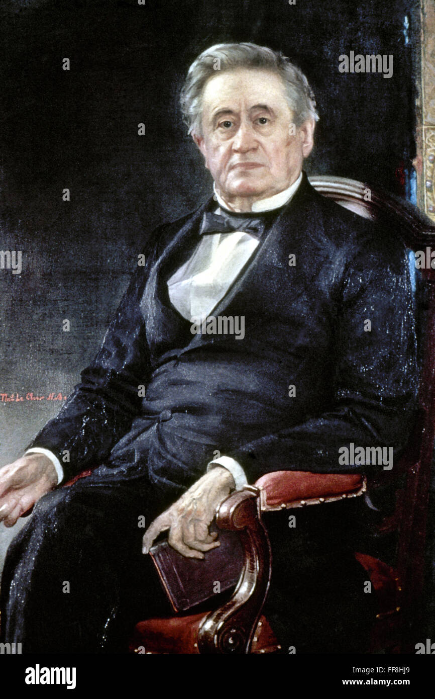 JOSEPH HENRY (1797-1878). /nAmerican physicist and first Secretary of ...